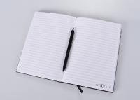 China Recycled Large Hardcover Notebook , Gloss Lamination Hardcover Pocket Notebook for sale