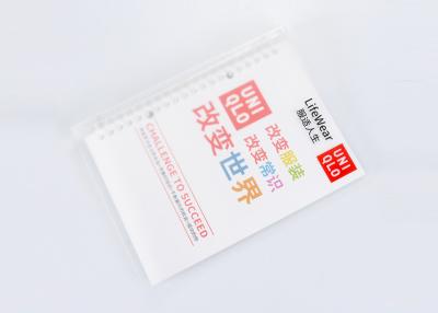 China Rivet Plastic Hard Cover Notebook Offset Paper Material And Personalized Logo for sale