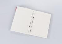 China Rivet Plastic Hard Cover Notebook Offset Paper Material And Personalized Logo for sale