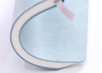 China Perfect Binding Blue Soft Cover Notebook Sewing Binding For Promotion Gift for sale