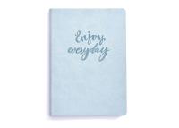 China Perfect Binding Blue Soft Cover Notebook Sewing Binding For Promotion Gift for sale