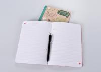China Perfect Binding Soft Cover Dot Grid Notebook , Colorful Plastic Bound Notebook for sale