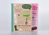 China Perfect Binding Soft Cover Dot Grid Notebook , Colorful Plastic Bound Notebook for sale