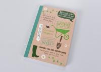 China Perfect Binding Soft Cover Dot Grid Notebook , Colorful Plastic Bound Notebook for sale
