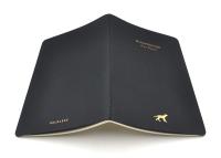 China Gold Stamping Pringting Soft Cover Notebook Custom Logo And Sewing Binding for sale
