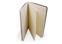 China Gold Stamping Pringting Soft Cover Notebook Custom Logo And Sewing Binding for sale