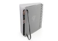 China A5 Plastic Matte Soft Cover Notebook Journal / Diary With Spiral Binding for sale