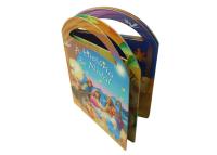 China Glossy Finishing Childrens Board Books Hard Cover Binding And Unique Shape for sale