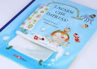 China Gray Educational Personalized Children'S Board Books With Gloss Lamination for sale