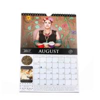 China Unique Fashion Giant Monthly Wall Calendar Coated Paper With Hanger for sale