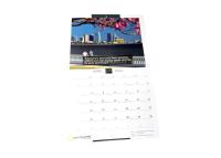 China Matte Laminated Poster Wall Calendar , Large Hanging Calendar For Business for sale