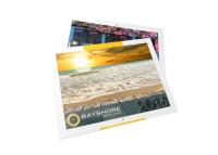 China Matte Laminated Poster Wall Calendar , Large Hanging Calendar For Business for sale