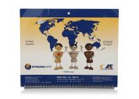 China Customizable Art Paper Wall Calendars Logo Print Coated And Glossy Laminated for sale
