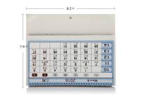 China Customizable Art Paper Wall Calendars Logo Print Coated And Glossy Laminated for sale