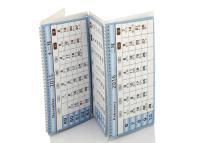 China Customizable Art Paper Wall Calendars Logo Print Coated And Glossy Laminated for sale