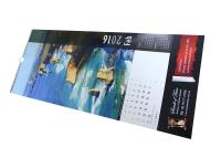 China CPWCD10 Coated Paper Wall Calendars Wire - O Binding With Hang Hook Printing for sale