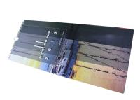 China CPWCD10 Coated Paper Wall Calendars Wire - O Binding With Hang Hook Printing for sale