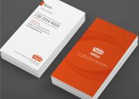 China 300GSM Kraft Paper Creative Business Cards , Full Colour Personalized Business Cards for sale