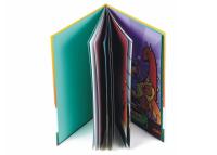 China Perfect Binding Classic Baby / Custom Cardboard Book With Glossy Finishing for sale