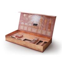 China Essential Oil Cosmetic Packaging Boxes 4C Color Flexo UV With Foil Stamping for sale