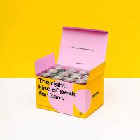 China CMYK Glossy Corrugated Beverage Boxes 300gsm C1S Double Side BSCI For Food for sale