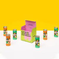 China CMYK Glossy Corrugated Beverage Boxes 300gsm C1S Double Side BSCI For Food for sale