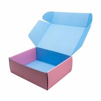 China Hot Stamping Corrugated Cardboard Box 300gms Paper BSCI For Cosmetic for sale