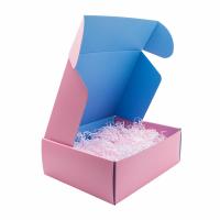 China Hot Stamping Corrugated Cardboard Box 300gms Paper BSCI For Cosmetic for sale