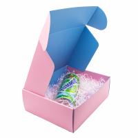 China Hot Stamping Corrugated Cardboard Box 300gms Paper BSCI For Cosmetic for sale