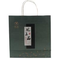 China Offset Kraft Printed Paper Bags Cotton Handles Spot UV Recyclable for sale