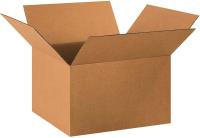 China Custom Size Eco-friendly Kraft Corrugated Paper Carton Box For Goods Shipping for sale