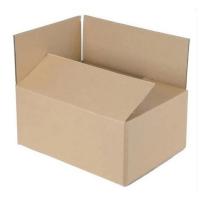 China Custom Size Eco-friendly Kraft Corrugated Paper Carton Box For Goods Shipping for sale