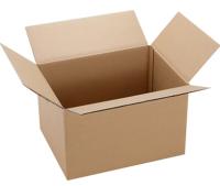 China Custom Size Eco-friendly Kraft Corrugated Paper Carton Box For Goods Shipping for sale