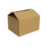 China Custom Size Eco-friendly Kraft Corrugated Paper Carton Box For Goods Shipping for sale