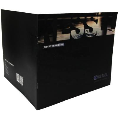 China A5 A3 Catalogue Brochure Printing Services Short Run CMYK Offset C2S Artpaper for sale