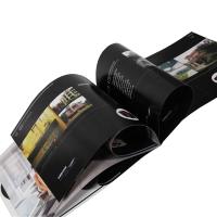 China A5 A3 Catalogue Brochure Printing Services Short Run CMYK Offset C2S Artpaper for sale