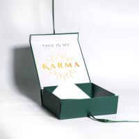 China Luxury Gift Packaging Boxes with 157gsm Art Paper 1200 gsm Paperboard Paper for sale