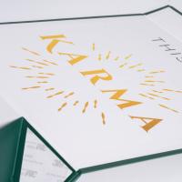 China Luxury Gift Packaging Boxes with 157gsm Art Paper 1200 gsm Paperboard Paper for sale