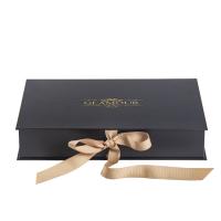 China Magnetic Folding Paper Gift Boxes Luxury CMYK Leatherette Cardboard for sale