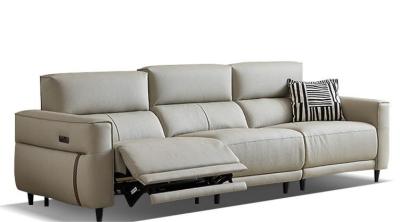 China Italian Light Luxury Modern Electric Leather Sofa, Comfortable PU Leather Sofa,  288/300/320/340*95*88CM for sale