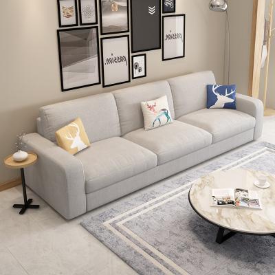 China En's Fun New Nordic Fabric Simple Modern Removable And Washable Living Room Sofa Combination for sale