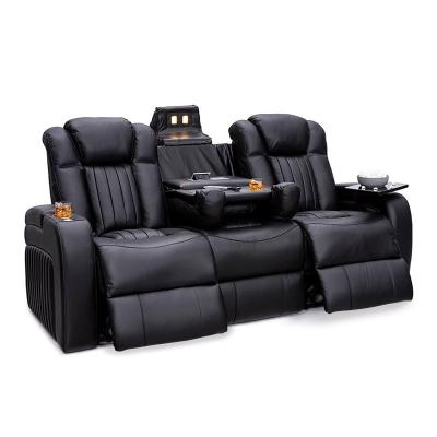 China Louis Denny High-End Electric Multi-Functional Home Theater Luxury Villa Living Room Leather Sofa for sale