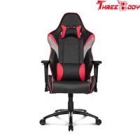 China 90 Degrees Reclines Racing Gaming Chair 350lbs Loading Capacity Easy To Clean for sale