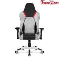 China Sturdy Metal Frame Racing Gaming Chair Adjustable Armrest 83.5 * 65 * 32cm for sale