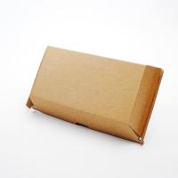 China Wholesale Customized Printing logo Eco-friendly Biodegradable Disposable Fast Food Long Burger Packaging Box for sale