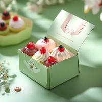 China Wholesale Custom logo Baking Box Cookies Waffles Paper Cupcakes Custom Donut Boxes Cake Gift Boxes for sale
