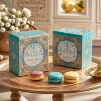 China Luxury Customized Logo Baking Dessert Cake Packaging Paper Packaging Box Customized Cake Gift Box for sale