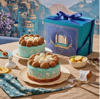 China Luxury Customized Logo Baking Dessert Cake Packaging Paper Packaging Box Customized Cake Gift Box for sale