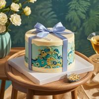 China Luxury Customized Logo Baking Cake Food Grade Packaging Box Cake Preparation Cake Gift Box for sale