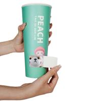 China Customized Printing Eco-friendly Disposable Fast Food Surprise Mysterious Blind Box Large Paper Coffee Blind Box Milk Tea Cup for sale